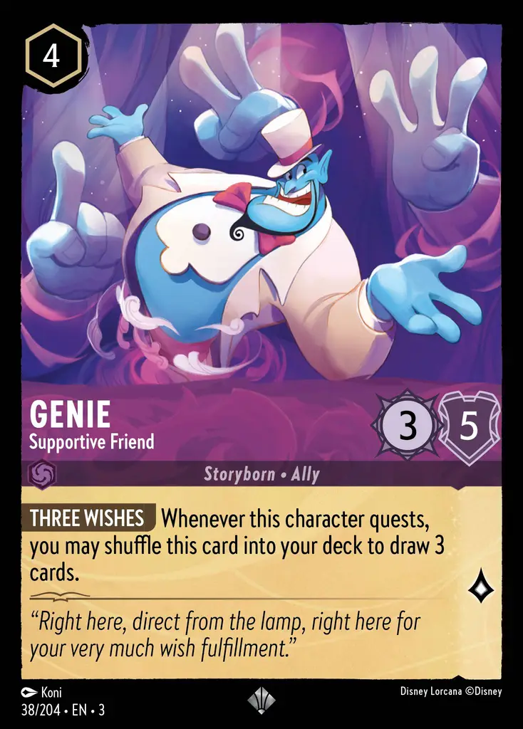 Genie | Lorcana Cards | Dreamborn.ink