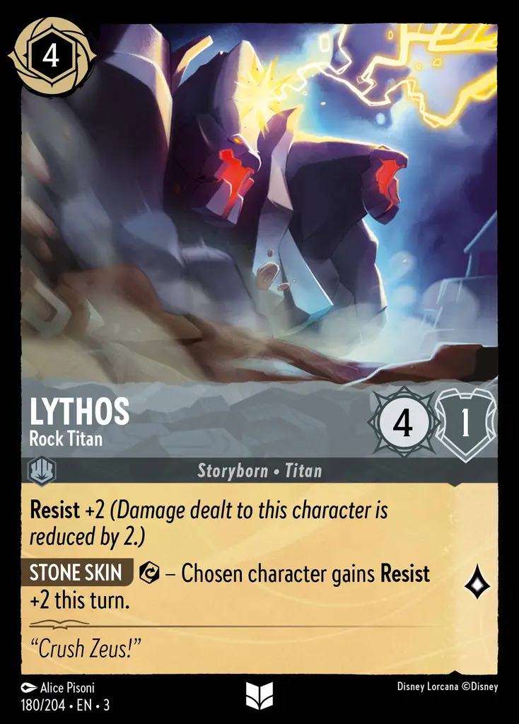 Lythos - Rock Titan | Lorcana Cards | Dreamborn.ink