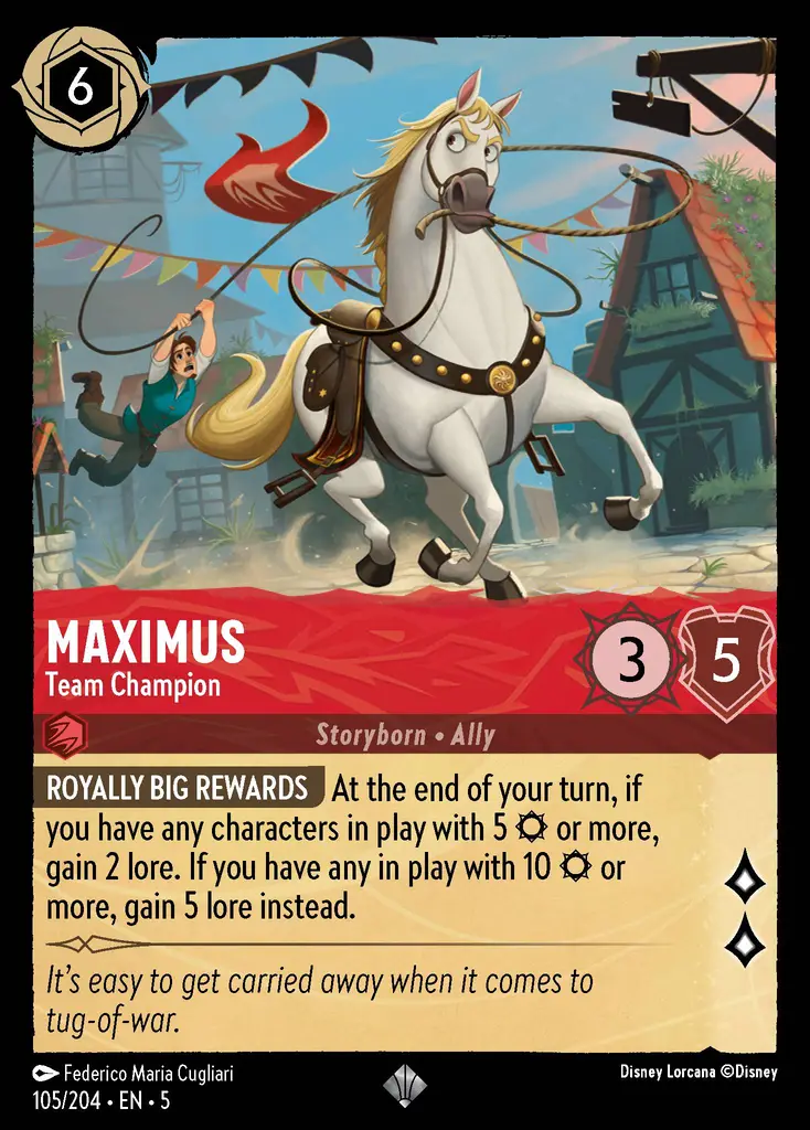 Maximus - Team Champion | Lorcana Cards | Dreamborn.ink