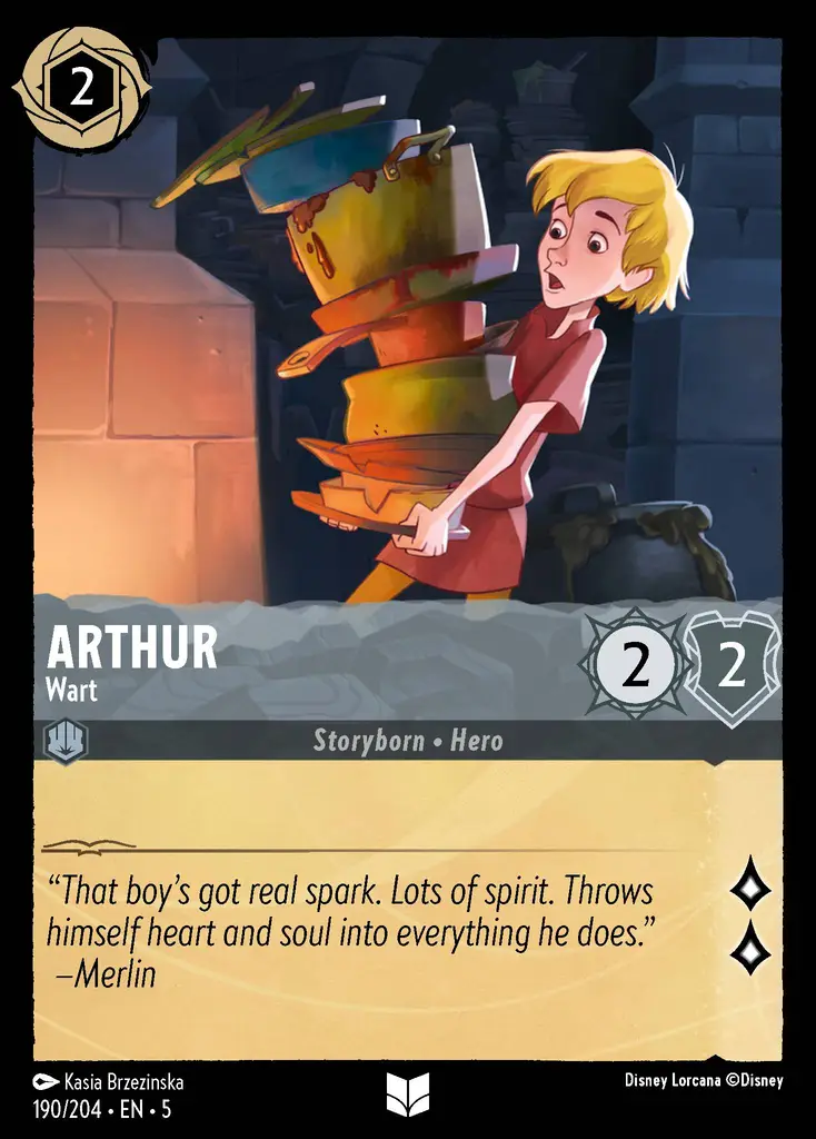 Arthur - Wart | Lorcana Cards | Dreamborn.ink