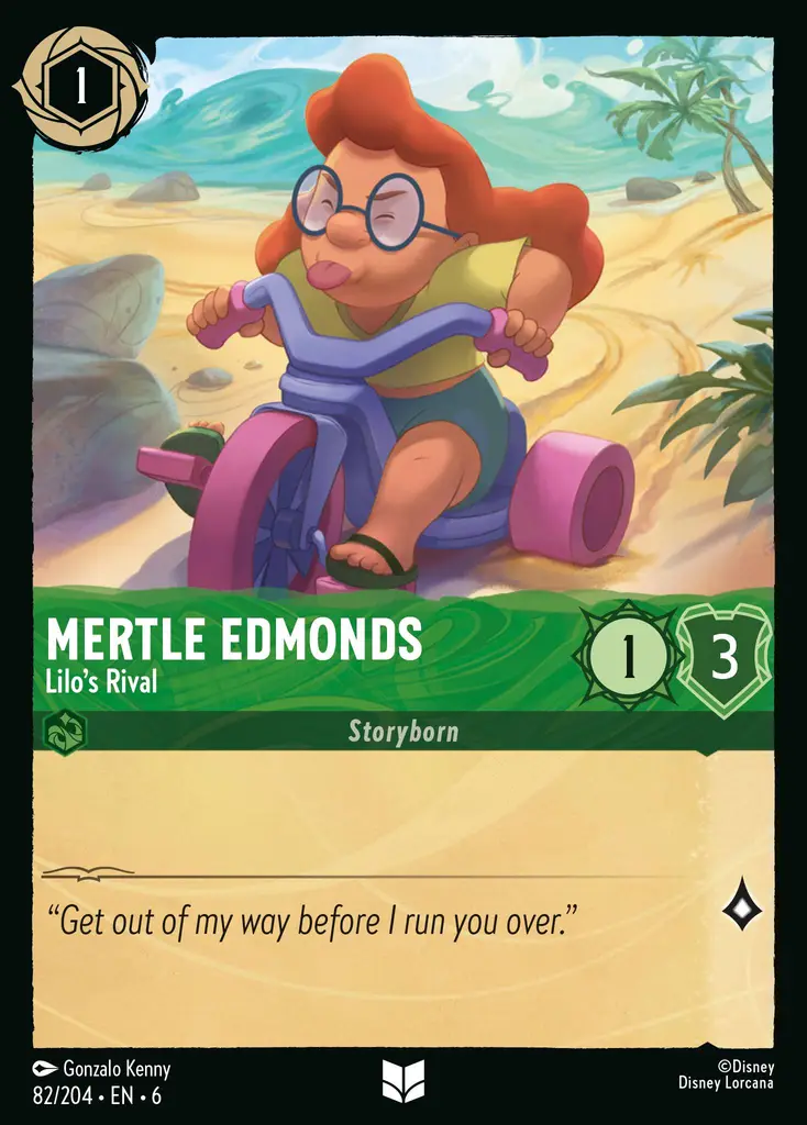 Mertle Edmonds - Lilo's Rival | Lorcana Cards | Dreamborn.ink