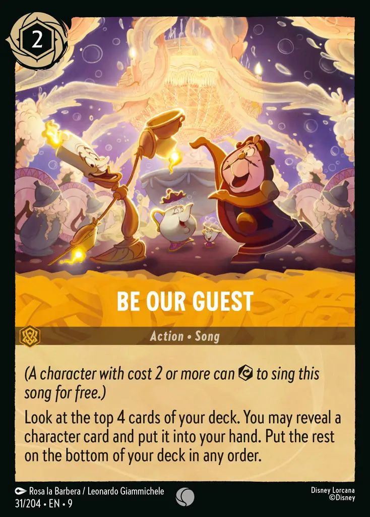 Be Our Guest | Lorcana Cards | Dreamborn.ink