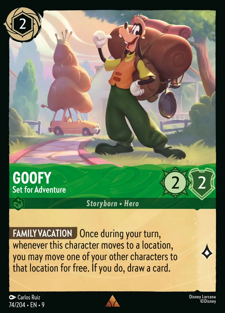 Goofy - Set for Adventure | Lorcana Cards | Dreamborn.ink