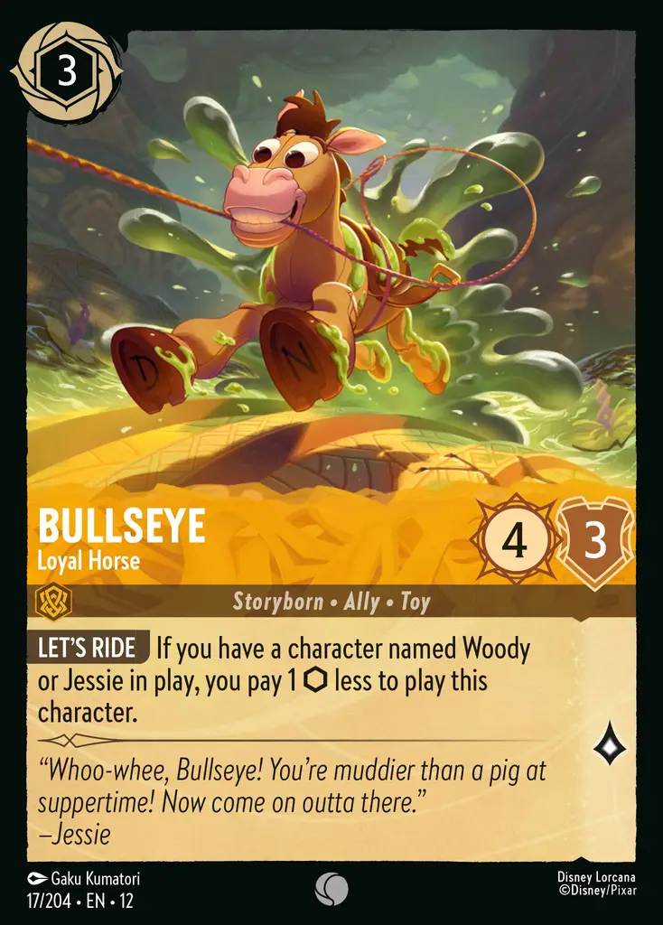Bullseye - Loyal Horse | Lorcana Cards | Dreamborn.ink